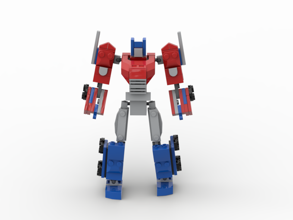 LEGO MOC transformers fall of cybertron optimus prime (TRANSFORMABLE ...