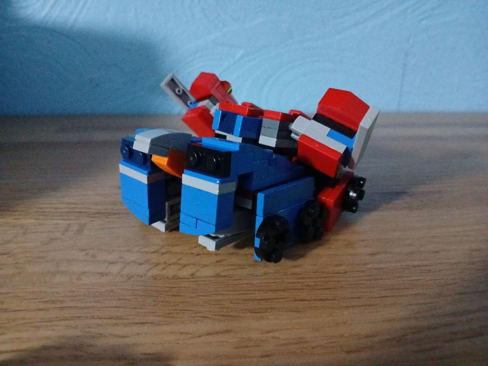 LEGO MOC transformers fall of cybertron optimus prime (TRANSFORMABLE ...