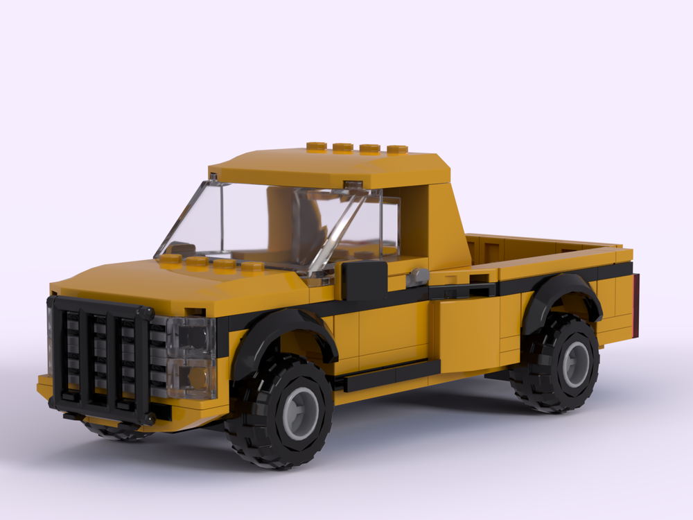 LEGO MOC Dually Service Truck by Artifice | Rebrickable - Build with LEGO