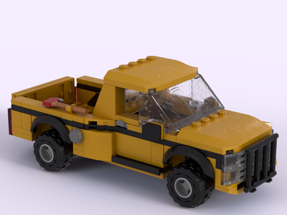 LEGO MOC Dually Service Truck by Artifice | Rebrickable - Build with LEGO
