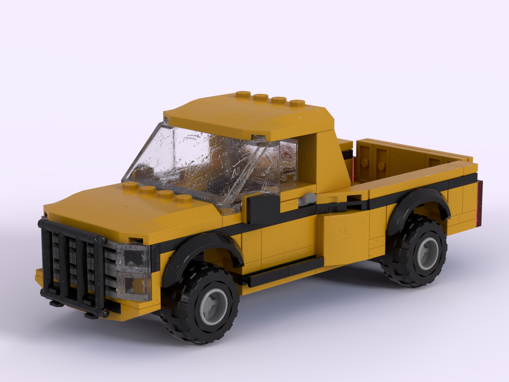 LEGO MOC Dually Service Truck by Artifice | Rebrickable - Build with LEGO