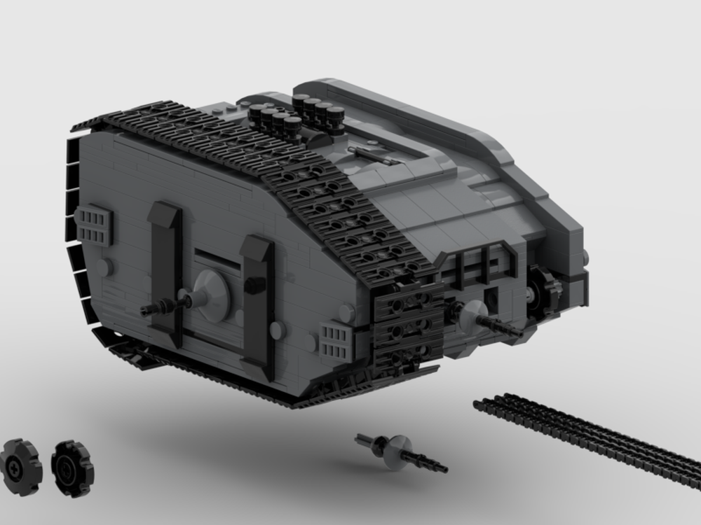 LEGO MOC 1915 Bulldog Troop Transport Tank MG Model by Bangarang ...