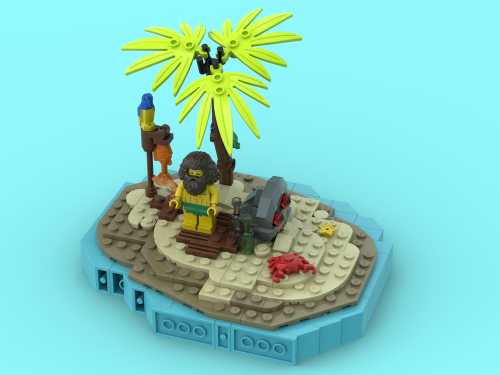 LEGO MOC-191234 Shipwreck island by fluffy_bricks | Rebrickable - Build ...