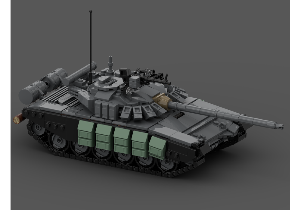 LEGO MOC T-72B3M (2016) by Isubuilds | Rebrickable - Build with LEGO