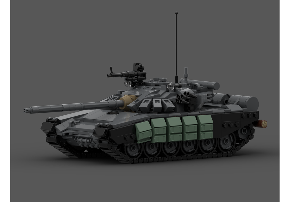 LEGO MOC T-72B3M (2016) by Isubuilds | Rebrickable - Build with LEGO