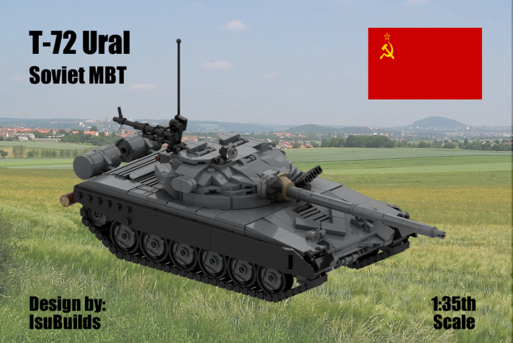LEGO MOC T-72 Ural by Isubuilds | Rebrickable - Build with LEGO