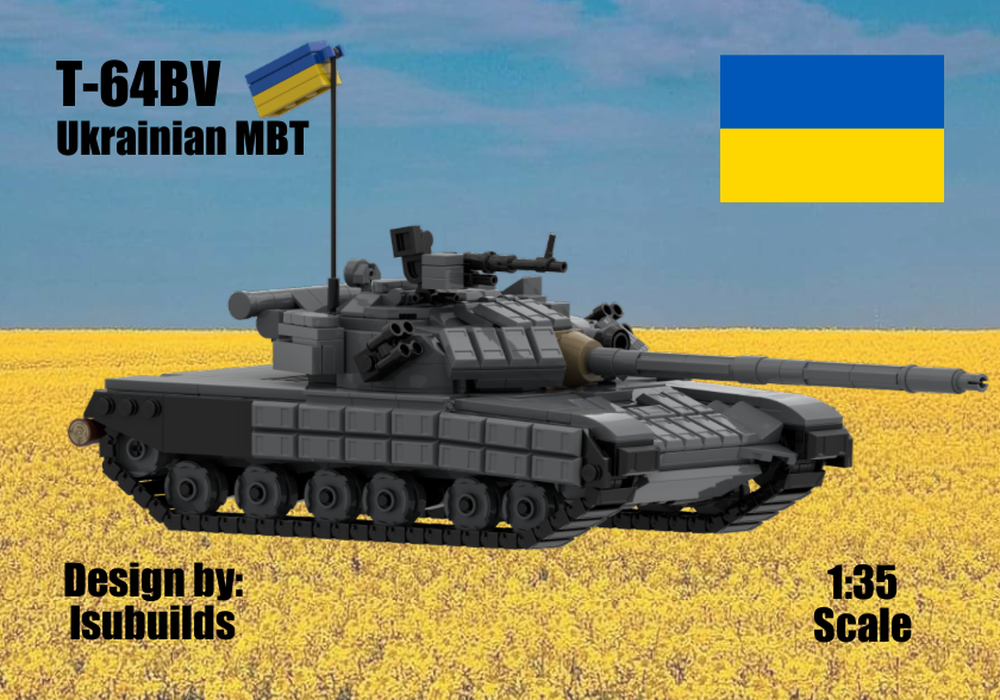 LEGO MOC T-64BV by Isubuilds | Rebrickable - Build with LEGO
