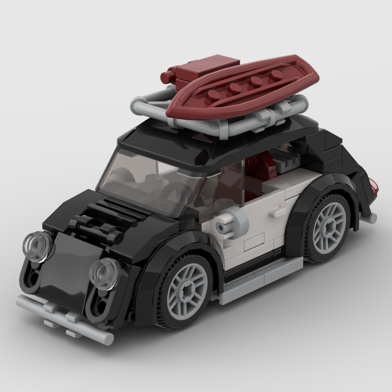 LEGO MOC Classic VW Beetle (4-wide) by johanmorrill | Rebrickable ...