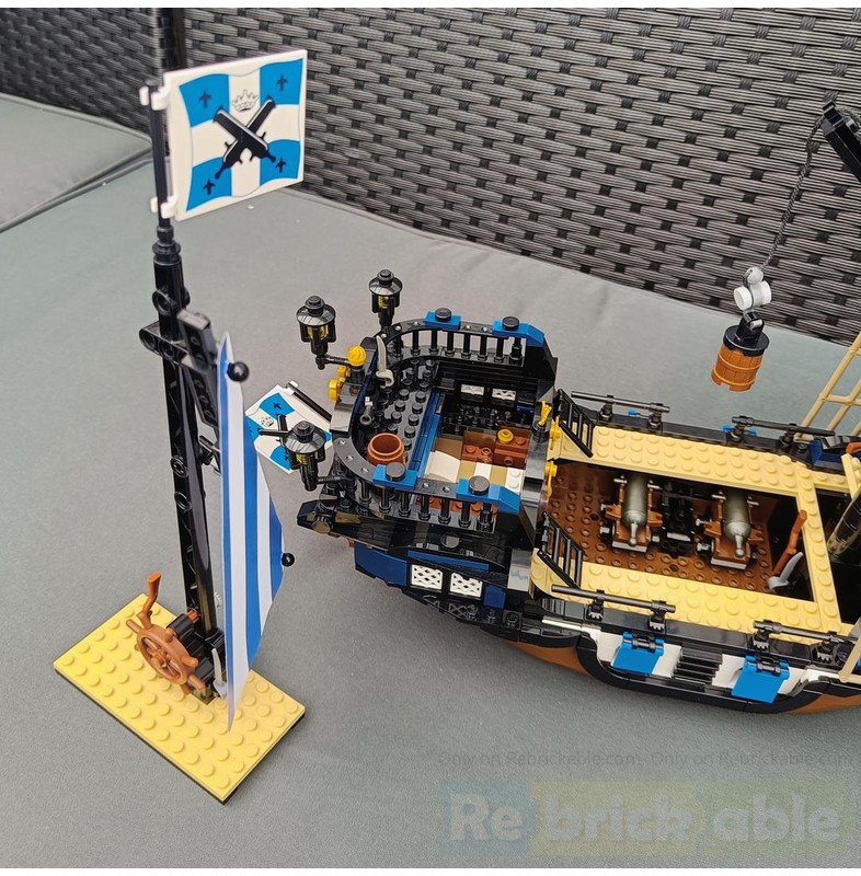 LEGO MOC Victoria (Caribbean Clipper) by Swedo | Rebrickable - Build ...