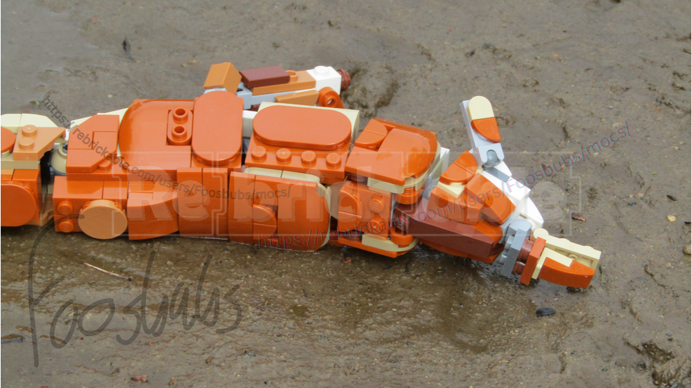 LEGO MOC 31150 Basilosaurus cetoides by Foosbubs | Rebrickable - Build ...