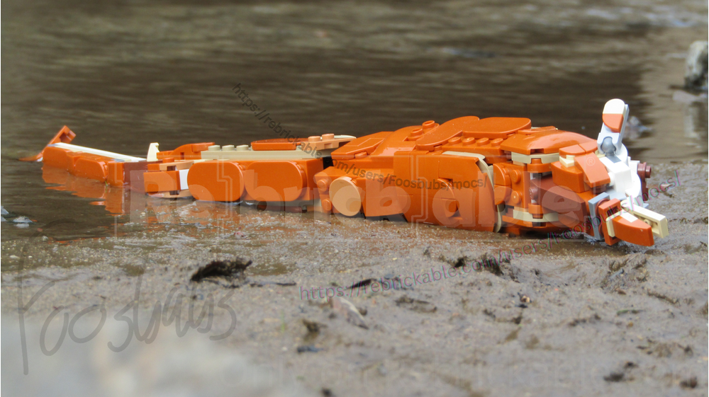 LEGO MOC 31150 Basilosaurus cetoides by Foosbubs | Rebrickable - Build ...