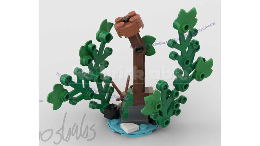 LEGO MOC 31150 Basilosaurus cetoides by Foosbubs | Rebrickable - Build ...