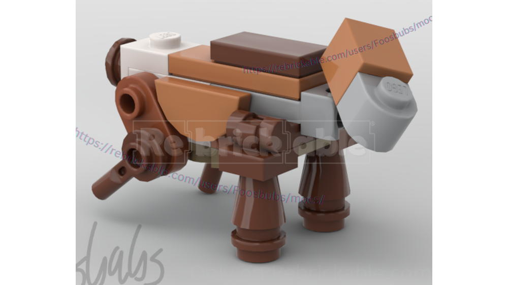 LEGO MOC 31150 Basilosaurus cetoides by Foosbubs | Rebrickable - Build ...