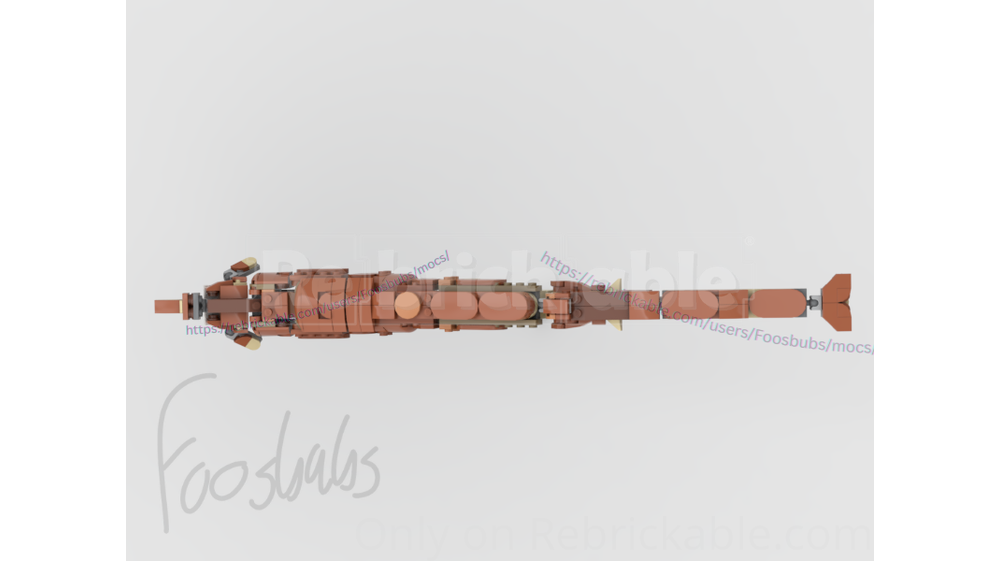 LEGO MOC 31150 Basilosaurus cetoides by Foosbubs | Rebrickable - Build ...