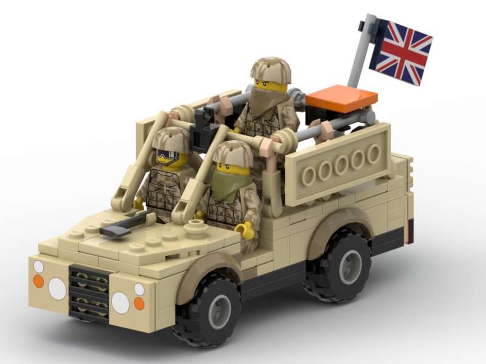 Lego Moc Land Rover Wmik V2 By Theevilcactus Rebrickable Build With