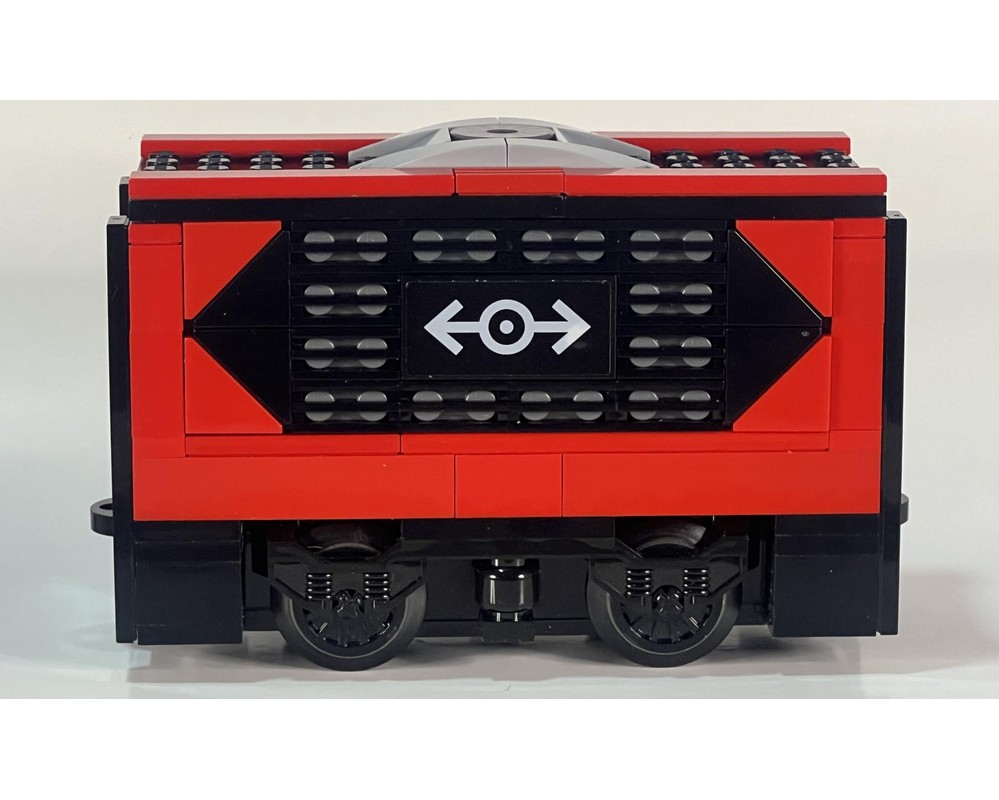 LEGO MOC Power Car for Downtown Tram by Minifig_Jez | Rebrickable ...