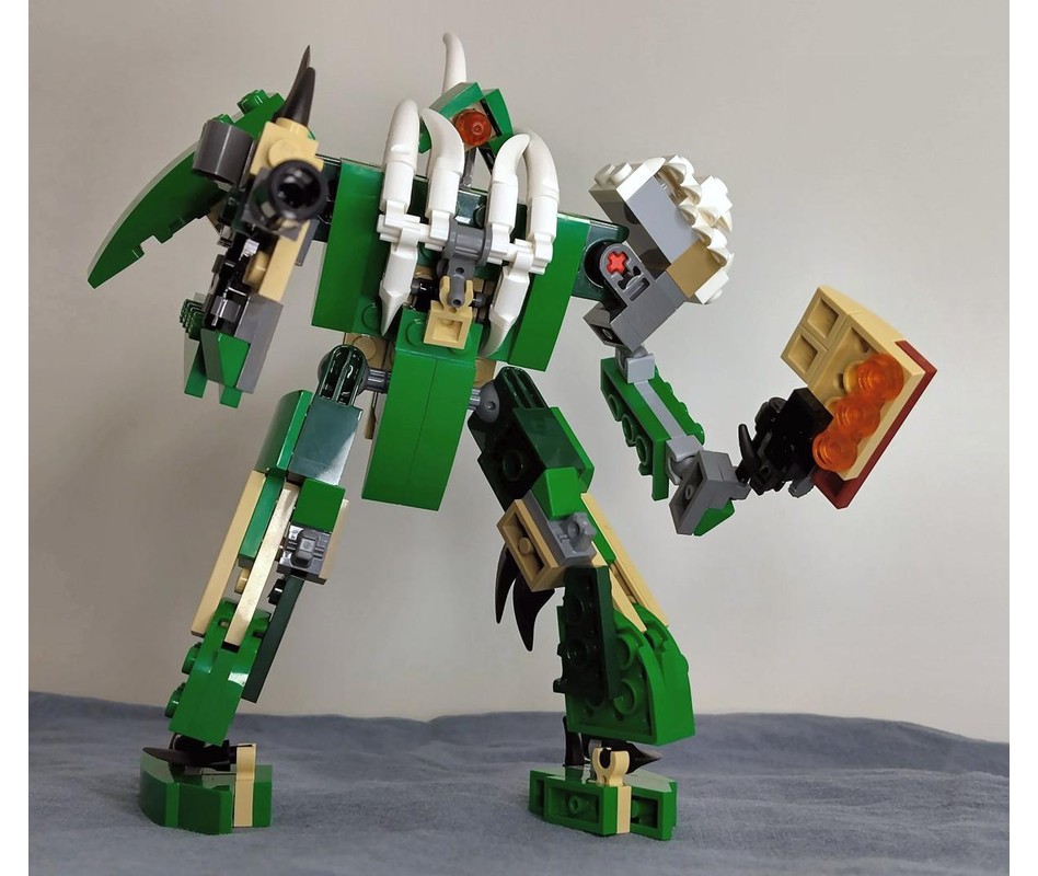 LEGO MOC 31058 Zaku Brutal Mobile Suit Mecha by Reactorcore ...