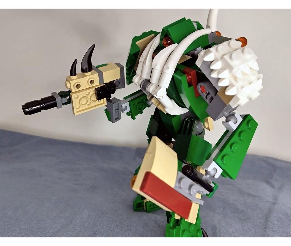 LEGO MOC 31058 Zaku Brutal Mobile Suit Mecha by Reactorcore ...
