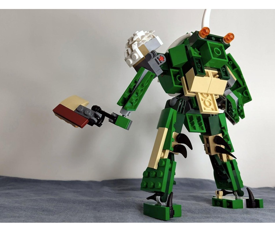 LEGO MOC 31058 Zaku Brutal Mobile Suit Mecha by Reactorcore ...