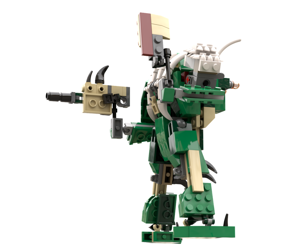 LEGO MOC 31058 Zaku Brutal Mobile Suit Mecha by Reactorcore ...