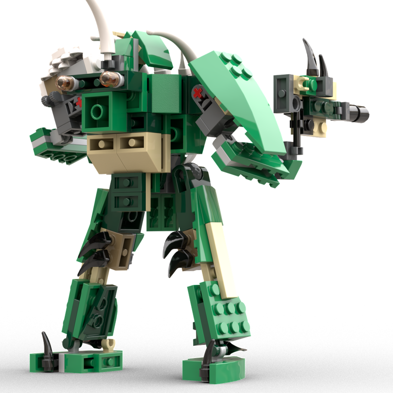 LEGO MOC 31058 Zaku Brutal Mobile Suit Mecha by Reactorcore ...