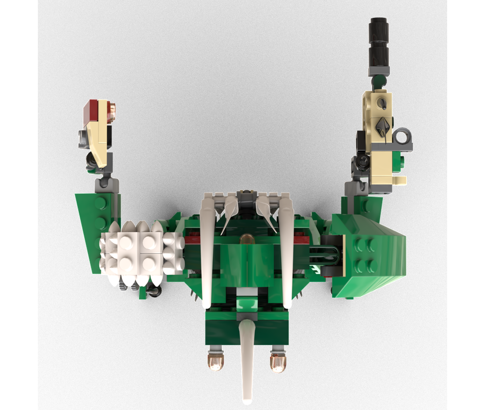 LEGO MOC 31058 Zaku Brutal Mobile Suit Mecha by Reactorcore ...