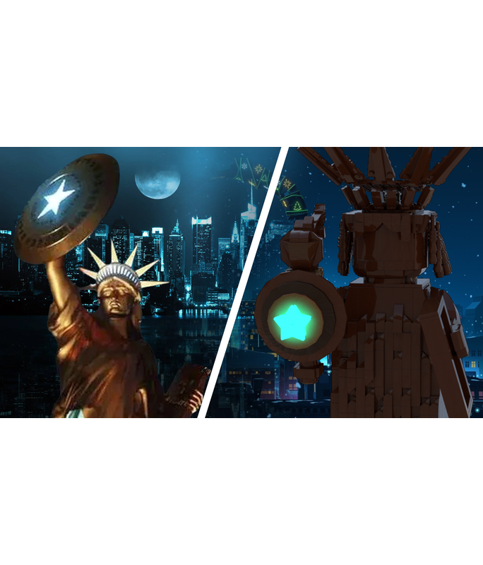 LEGO MOC Statue of Liberty Spider-Man No Way Home by Quarkesh ...