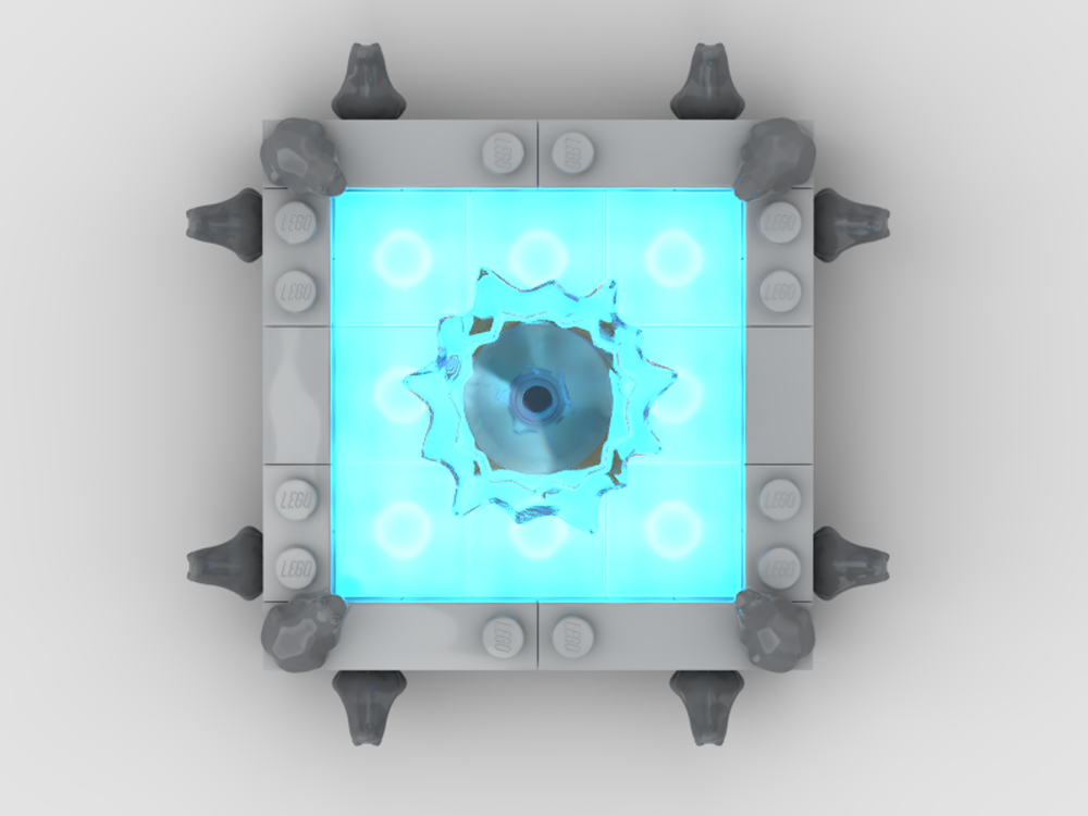 LEGO MOC Fountain by PAVLI_STUDIO | Rebrickable - Build with LEGO