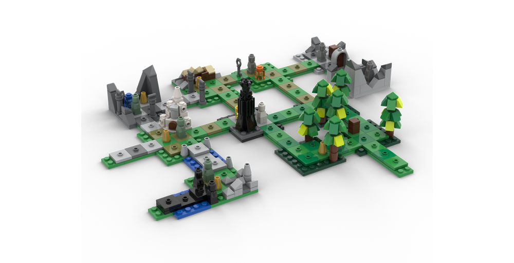 LEGO MOC Heroica - The Plains of Gondor by Cegeha Elbe | Rebrickable ...
