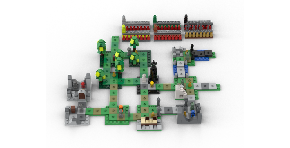 LEGO MOC Heroica - The Plains of Gondor by Cegeha Elbe | Rebrickable ...