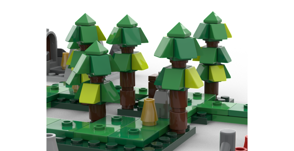 LEGO MOC Heroica - The Plains of Gondor by Cegeha Elbe | Rebrickable ...