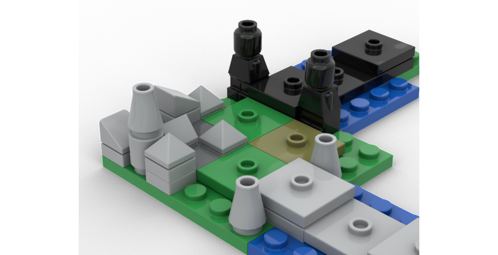 LEGO MOC Heroica - The Plains of Gondor by Cegeha Elbe | Rebrickable ...