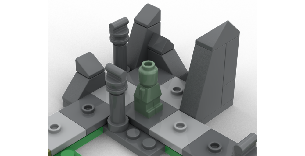 LEGO MOC Heroica - The Plains of Gondor by Cegeha Elbe | Rebrickable ...