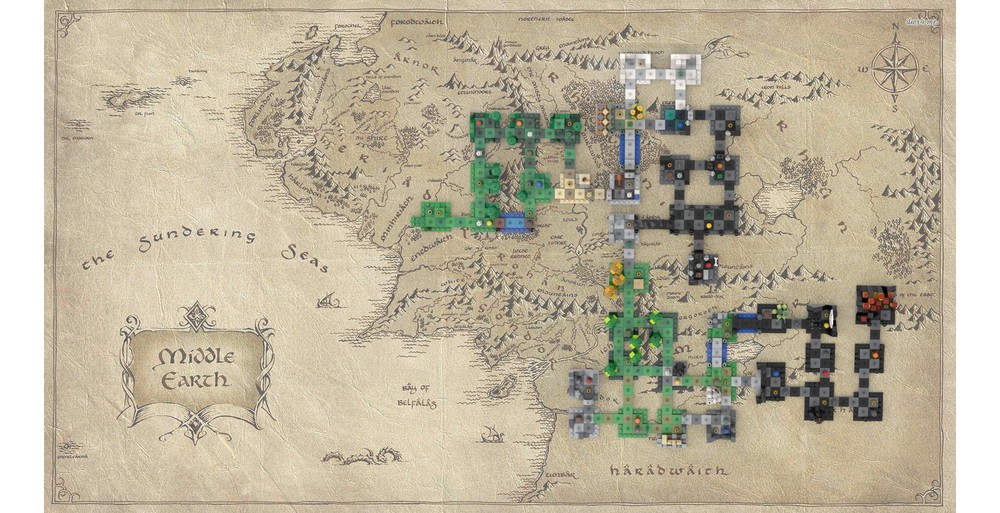 LEGO MOC Heroica - The Plains of Gondor by Cegeha Elbe | Rebrickable ...