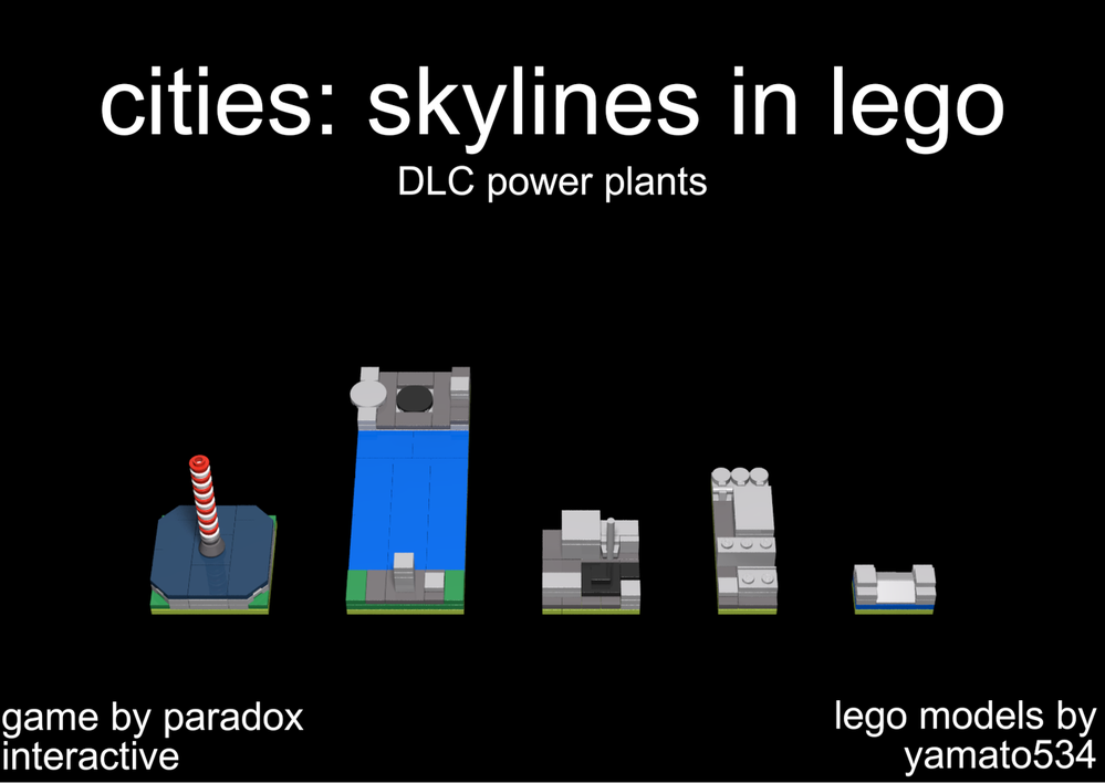 LEGO MOC DLC power plants by yamato534 | Rebrickable - Build with LEGO