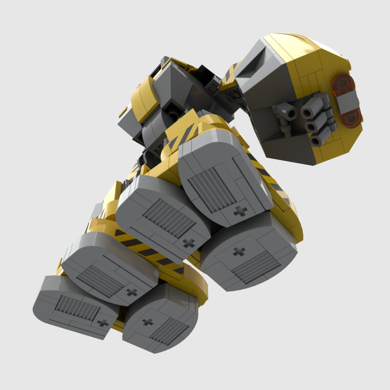 LEGO MOC Construction Mech by CantonOfUnorthodoxy | Rebrickable - Build ...