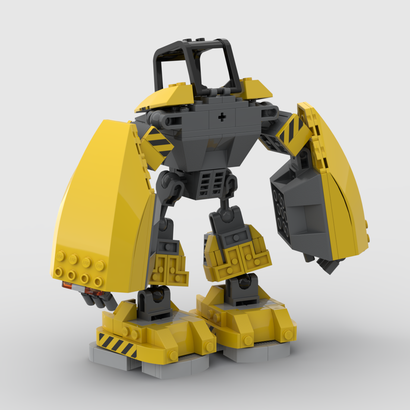LEGO MOC Construction Mech by CantonOfUnorthodoxy | Rebrickable - Build ...