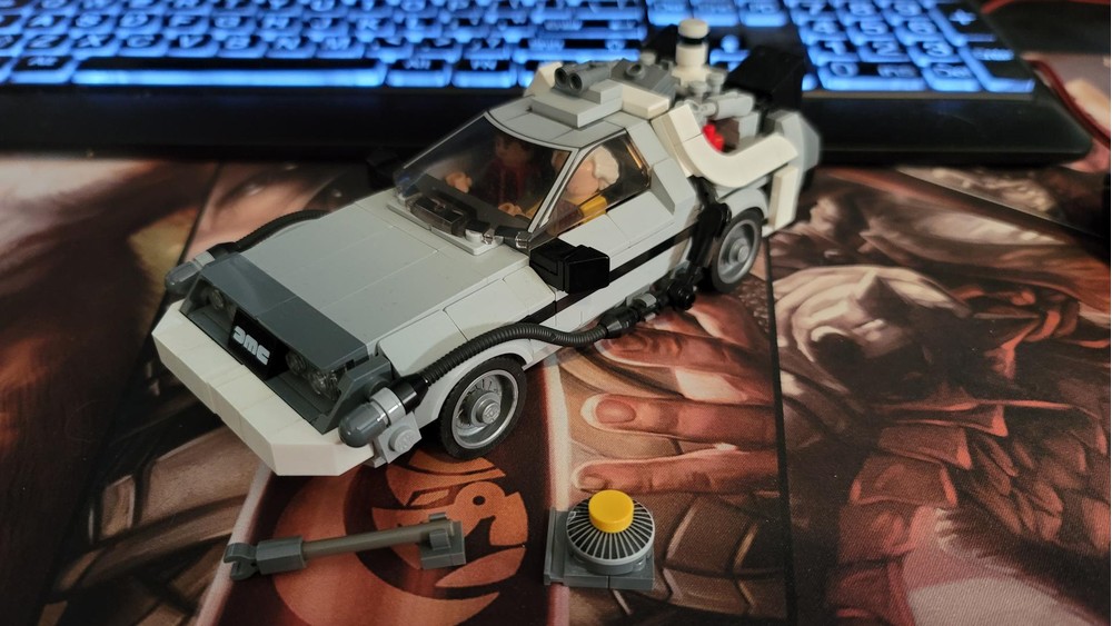 Lego Moc Back To The Future Delorean By Maikusan Rebrickable