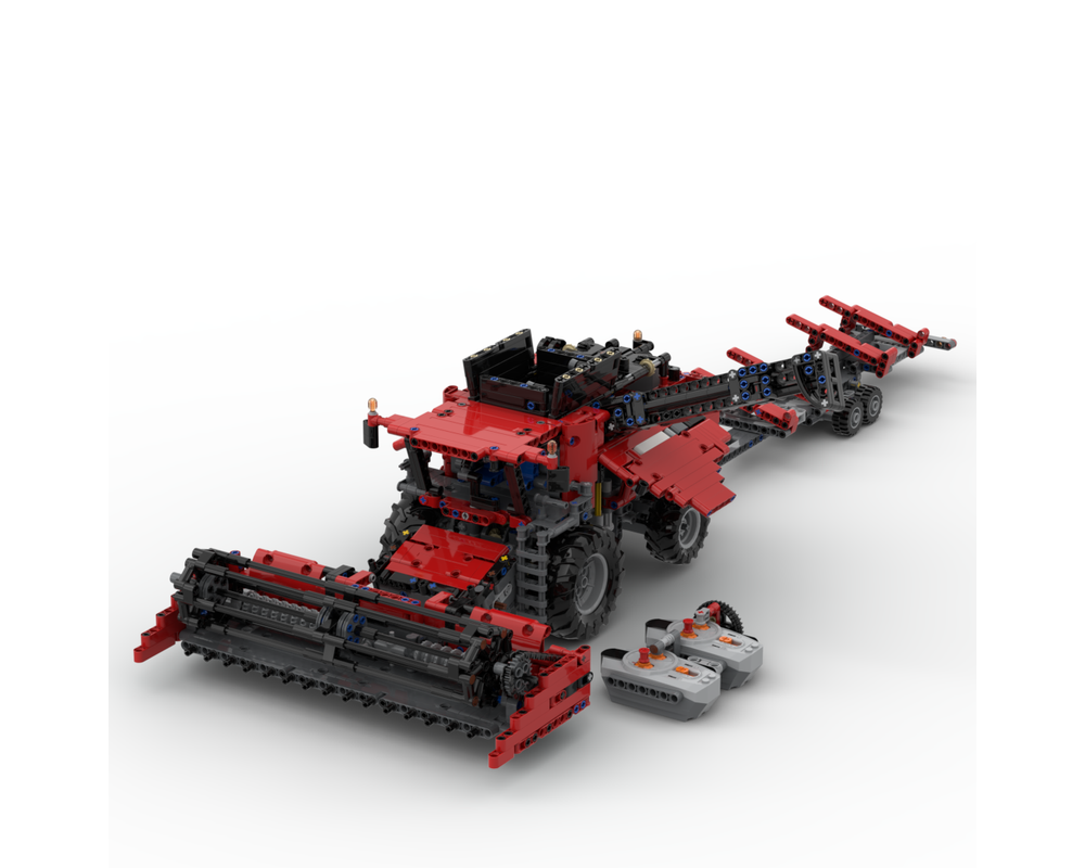 LEGO MOC Combine Harvester by Greatbilder | Rebrickable - Build with LEGO