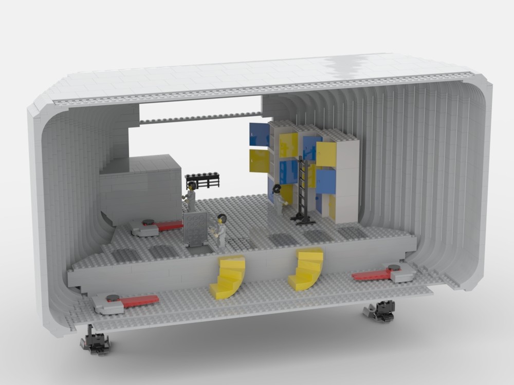 Lego Moc Space Mothership By Etphhm Rebrickable Build With Lego