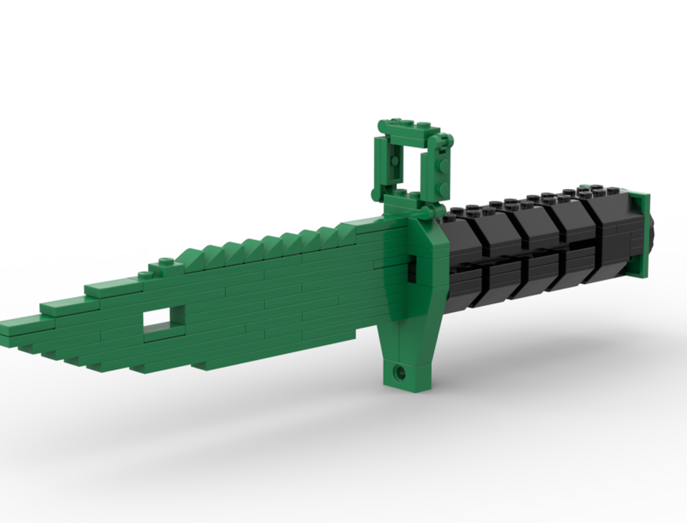 LEGO MOC CS2 M9 Bayonet + emerald skin by AairsoftPR0 | Rebrickable ...
