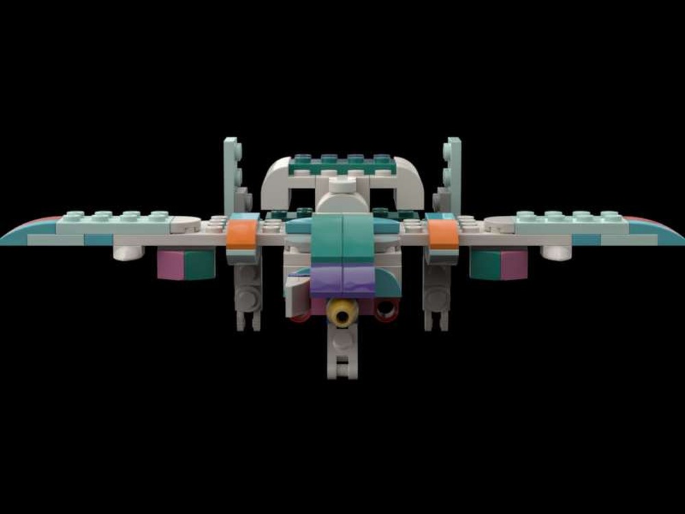 LEGO MOC 31140 A-10 Thunderbolt (''Warthog'') by meregt | Rebrickable ...