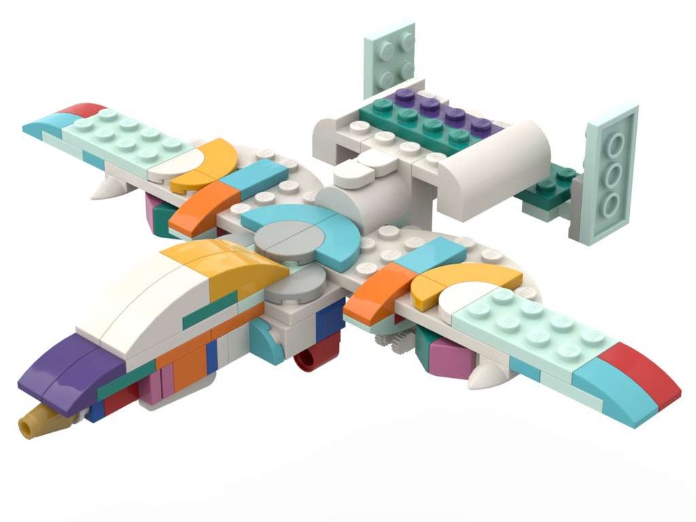 LEGO MOC 31140 A-10 Thunderbolt (''Warthog'') by meregt | Rebrickable ...