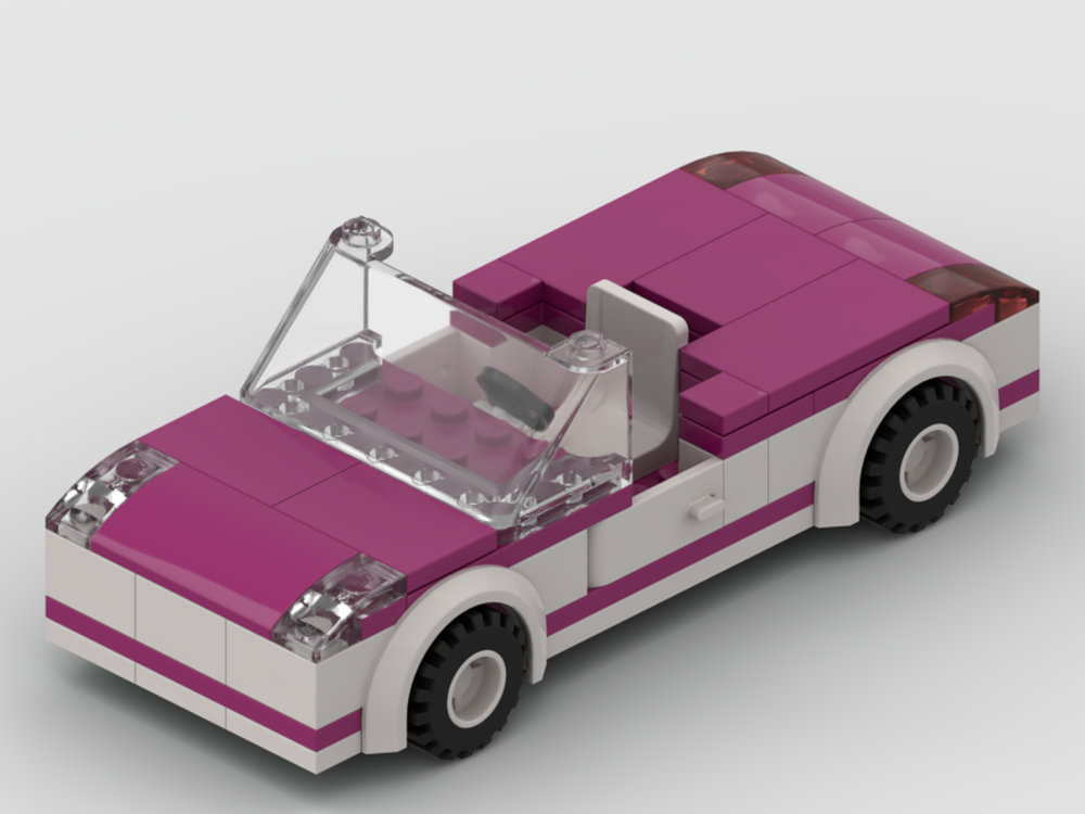 LEGO MOC barbie car by Flyer11 | Rebrickable - Build with LEGO