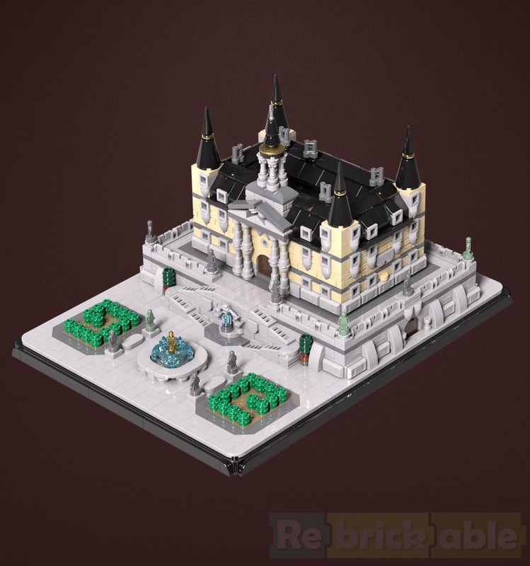 LEGO MOC Renaissance Palace by Corvus_Le_Goth | Rebrickable - Build ...