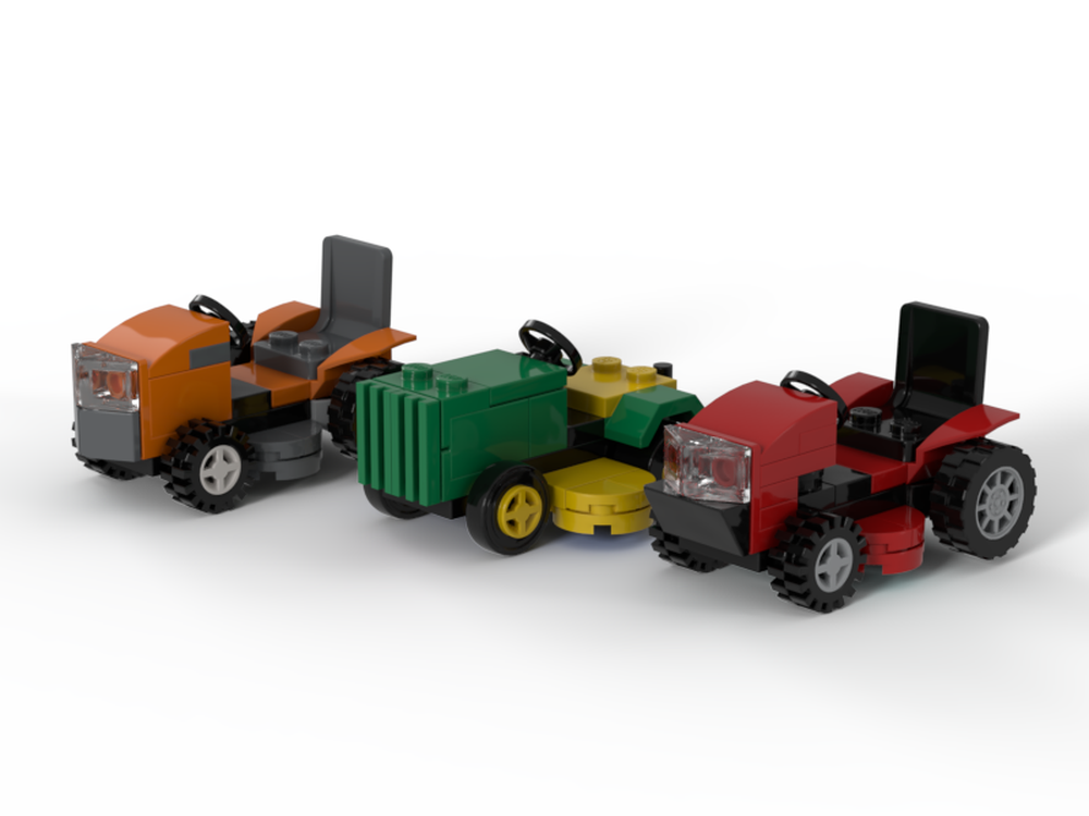 LEGO MOC Ride On Mowers (UPDATE IN PROGRESS) by ZaneWC | Rebrickable ...