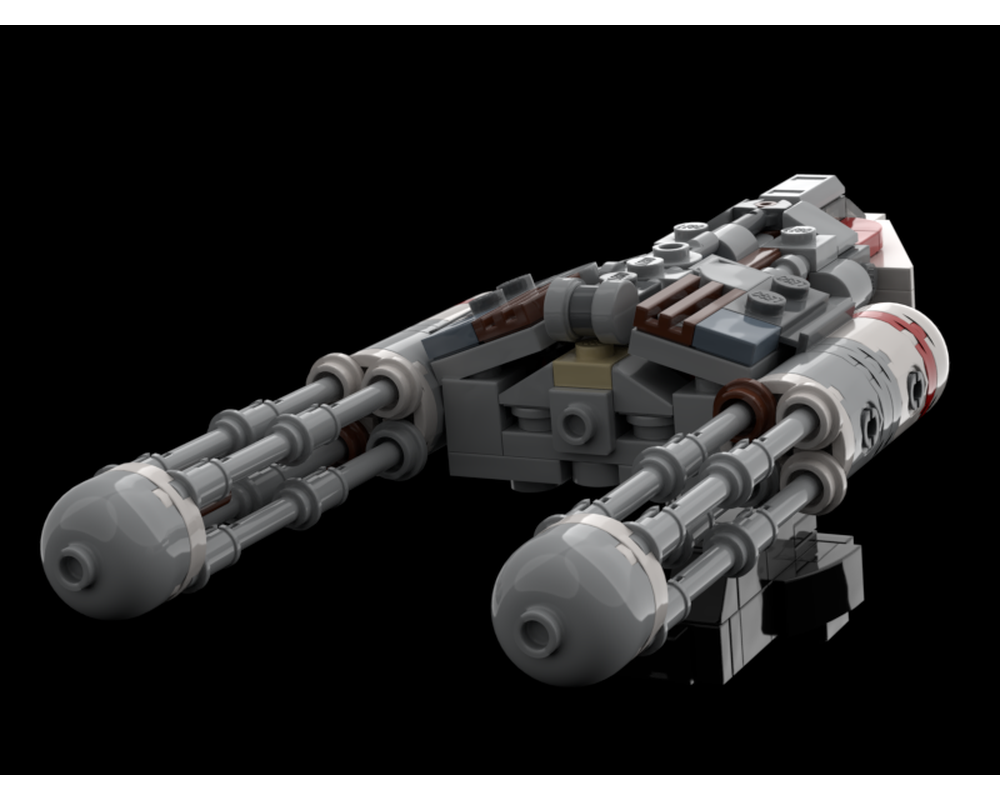 LEGO MOC Y-Wing Starfighter by x_luca_x3 | Rebrickable - Build with LEGO