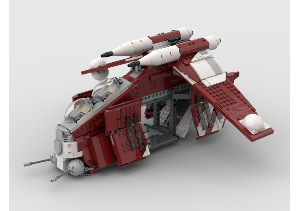 LEGO MOC Coruscant Guard Gunship Mod (V2) by Eolingan | Rebrickable ...