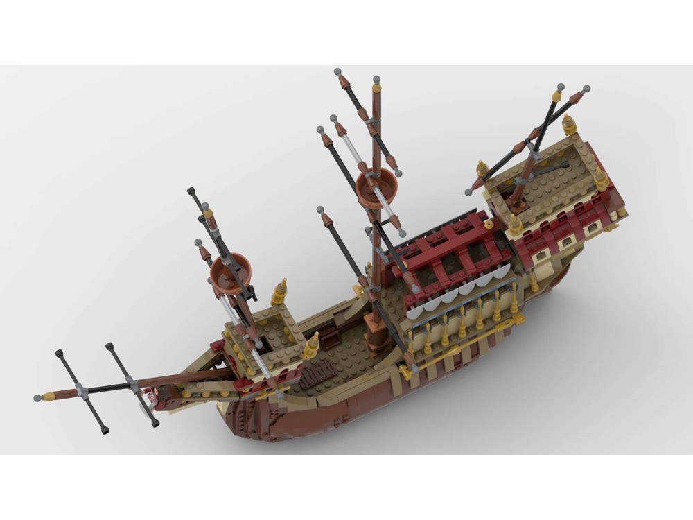 LEGO MOC The Mary Rose - Combining 2 x 76440 Triwizard Tournament ...