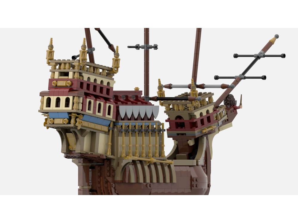 LEGO MOC The Mary Rose - Combining 2 x 76440 Triwizard Tournament ...